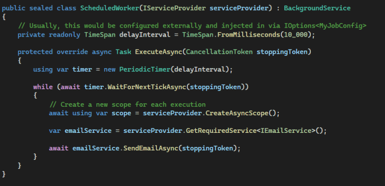 Understanding PeriodicTimer in .NET: The Modern Way to Schedule ...